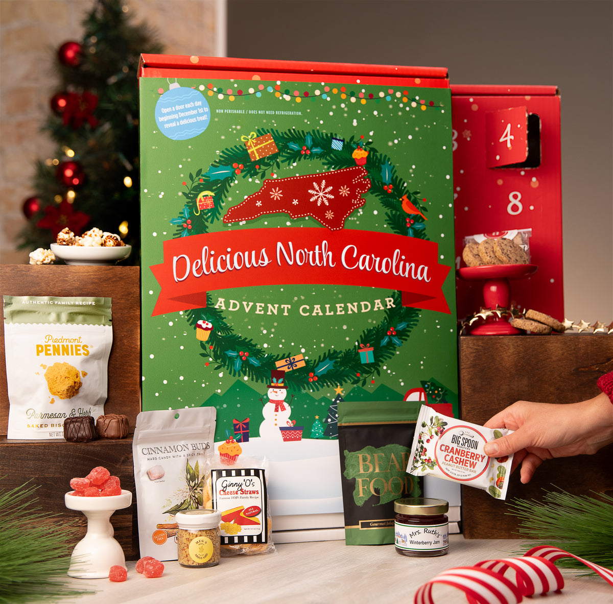 North Carolina Advent Calendar | Delicious Food Delivered