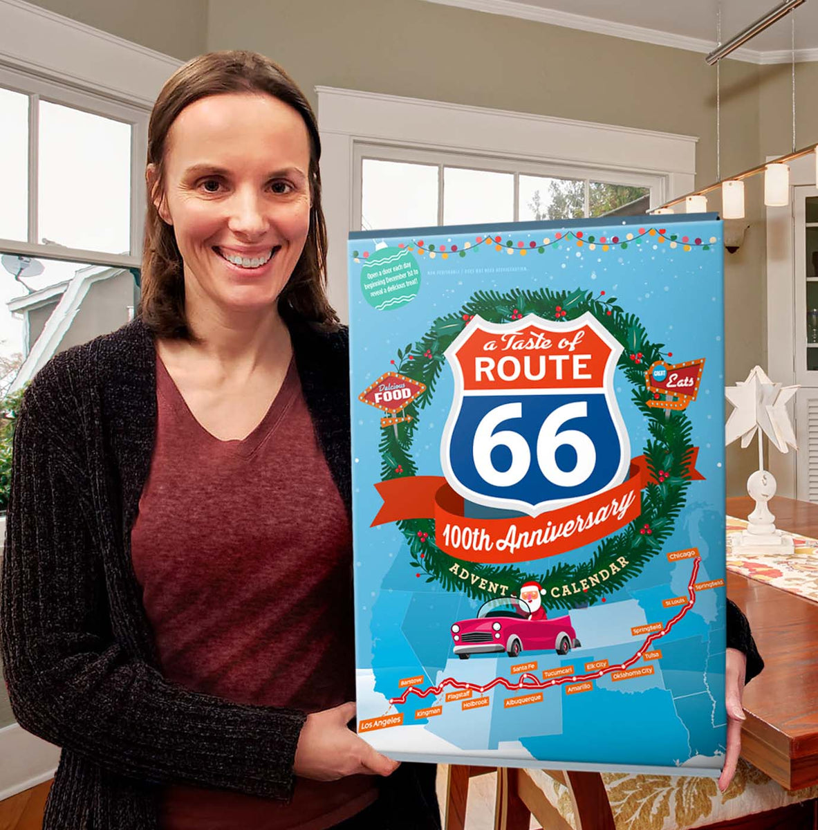 Delicious Route 66 Advent Calendar – Delicious Food Delivered