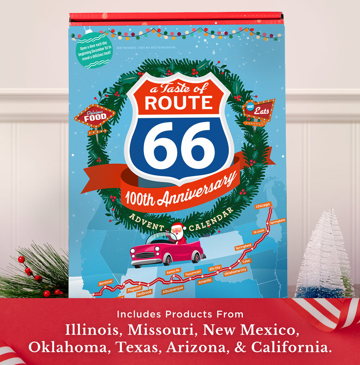 Route 66 Advent Calendar | Delicious Food Delivered